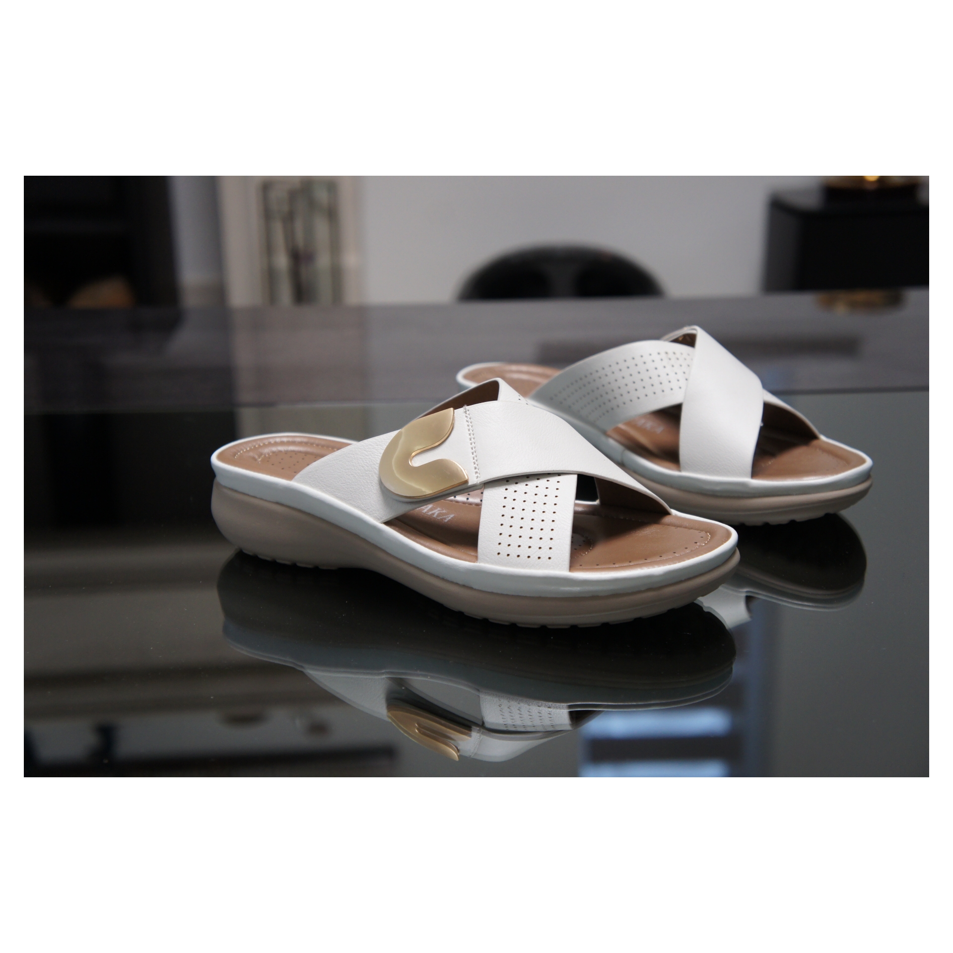 Women's Memory Foam Sliders (2859-5) | Top Staka
